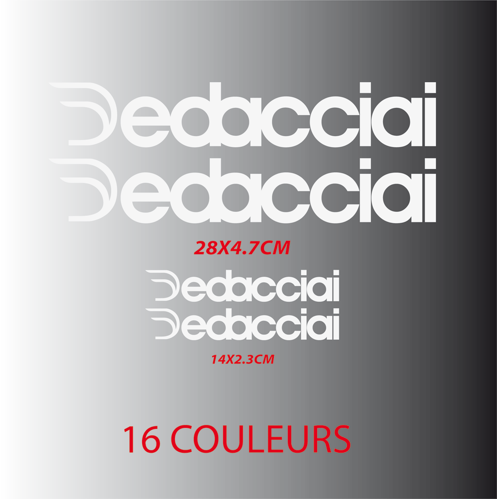 Mini kit stickers DEDA – Stickers Perso