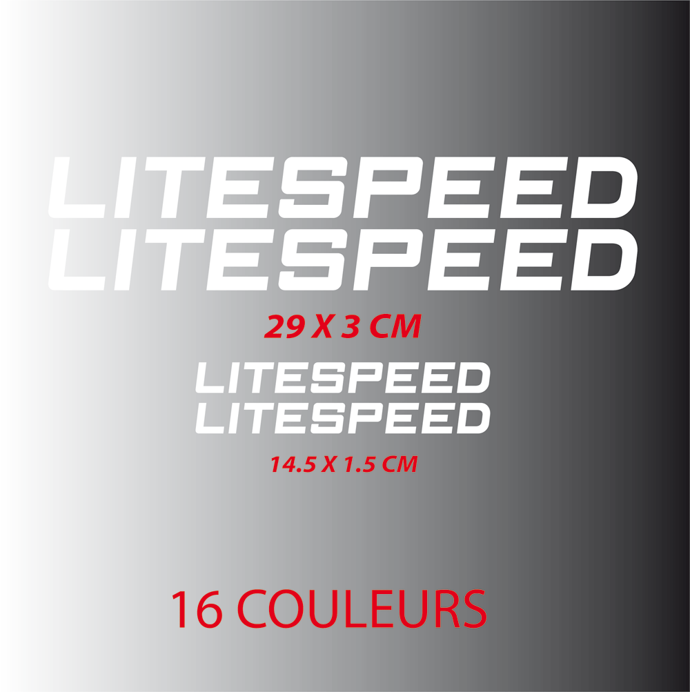 Mini kit stickers Litespeed – Stickers Perso