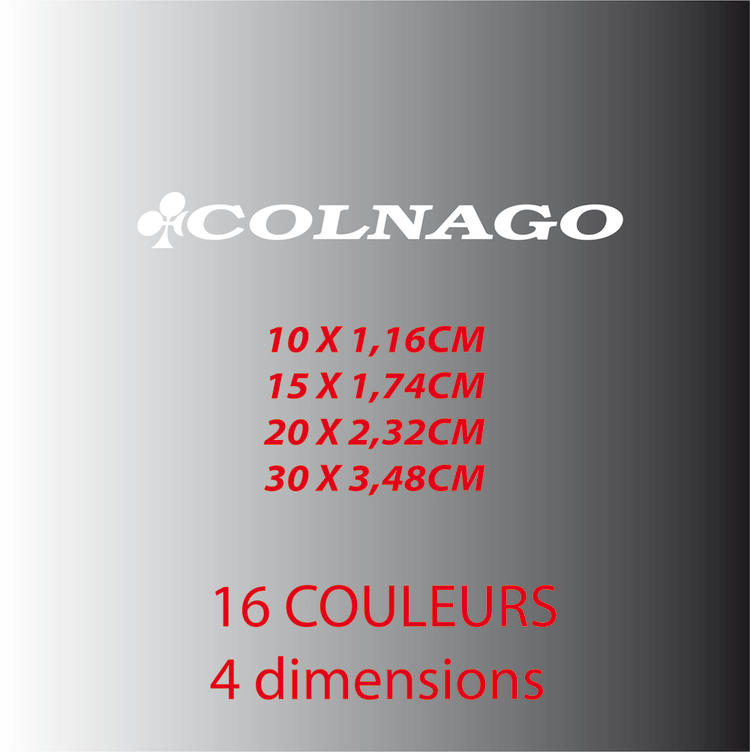 Les logos de sponsors autocollant stickers vélo – Stickers Perso